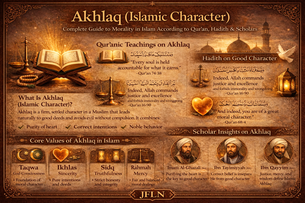 Akhlaq in Islam – Islamic Character Explained with Qur’an & Hadith ...